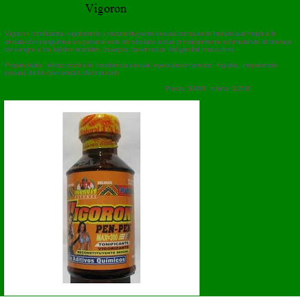 vigoron :: hierbas medicinales